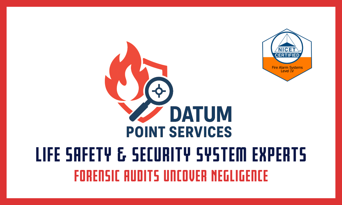 Life Safety & Security System Experts Datum Point Services | NICET IV